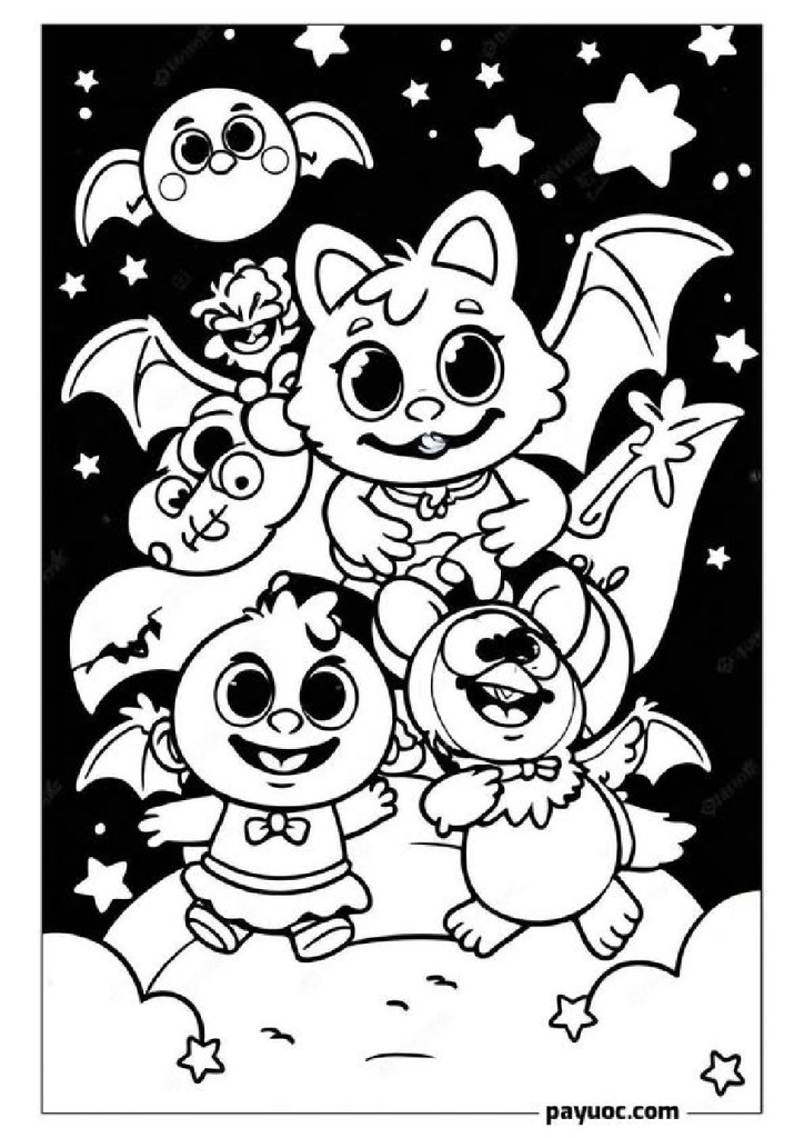 25+ Halloween Muppet Babies Coloring Sheets (FREE PDFs)