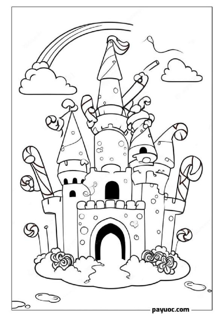 15+ Christmas Candy Cane Coloring Pages (FREE PDFs)