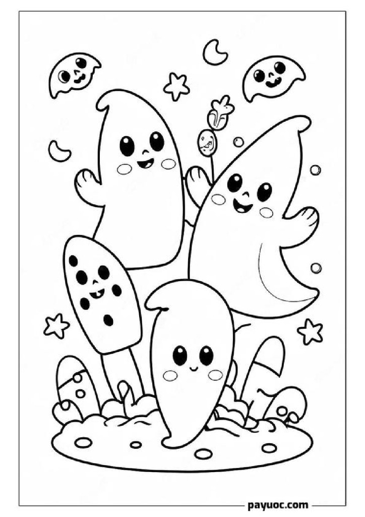 15+ Halloween Candy Corn Coloring Pages (FREE PDFs)