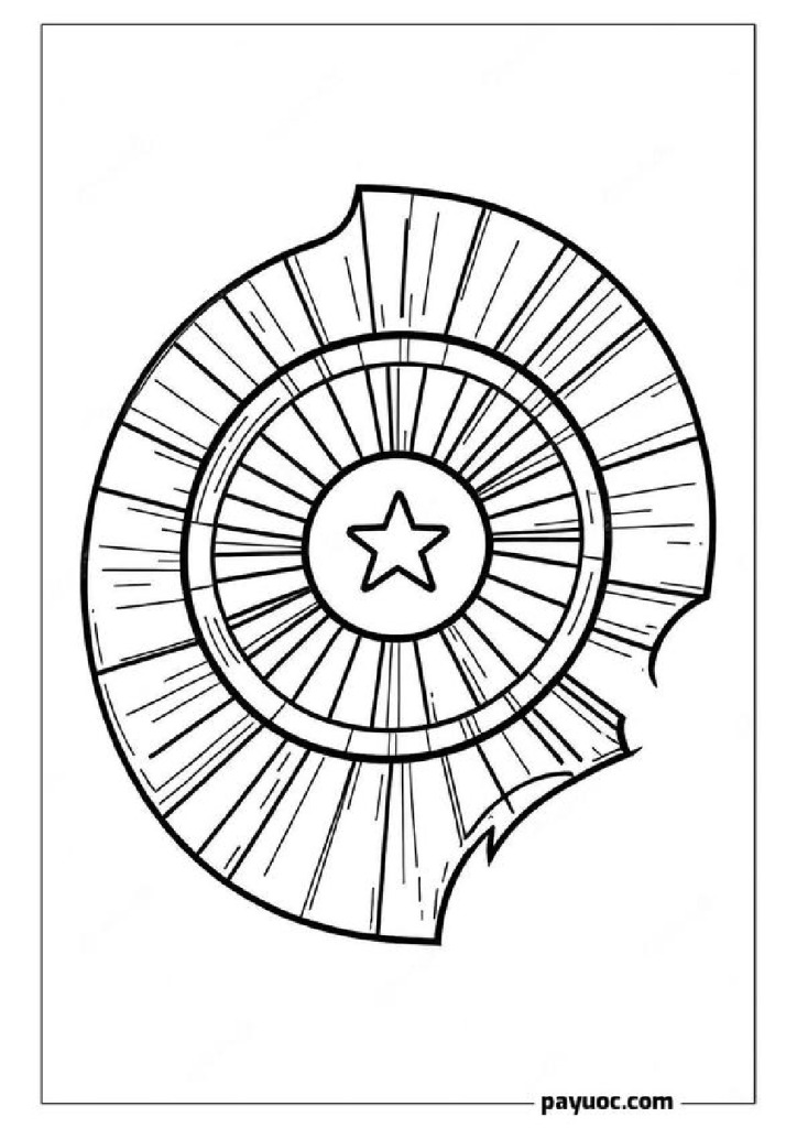 15+ Captain America Coloring Pages (FREE PDFs)