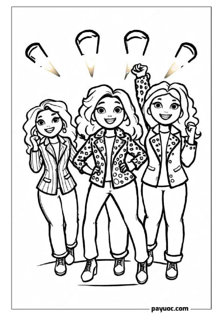 10+ Cheetah Girls Coloring Pages (FREE PDFs)