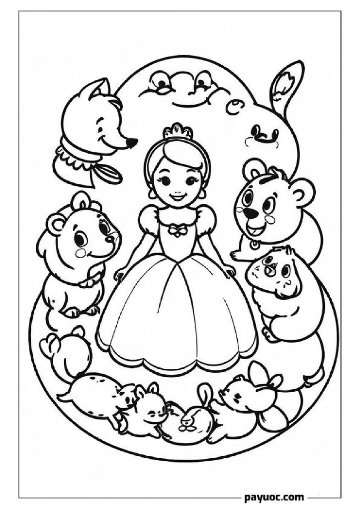25+ Disney Cinderella & Bruno Coloring Pages (FREE PDFs)