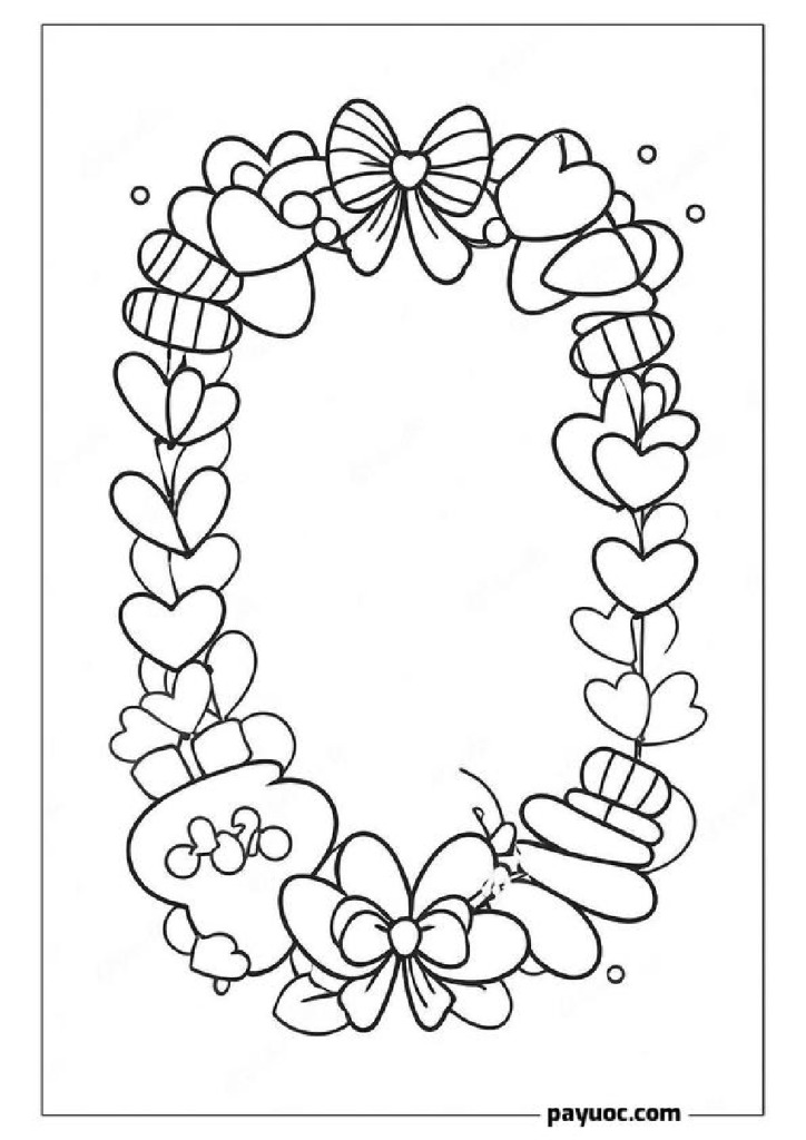 15+ Christmas Garland Coloring Pages (FREE PDFs)