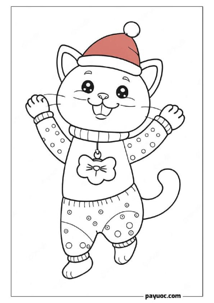 20+ Christmas Jumper Coloring Pages (FREE PDFs)