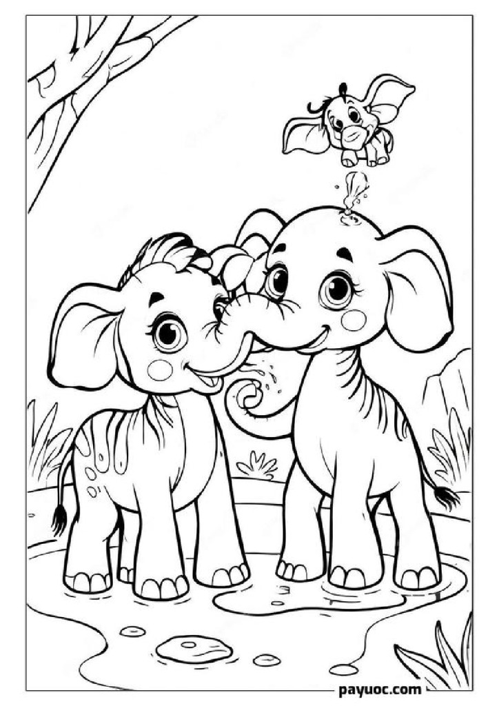 25+ Disney Animal Coloring Pages (FREE PDFs)