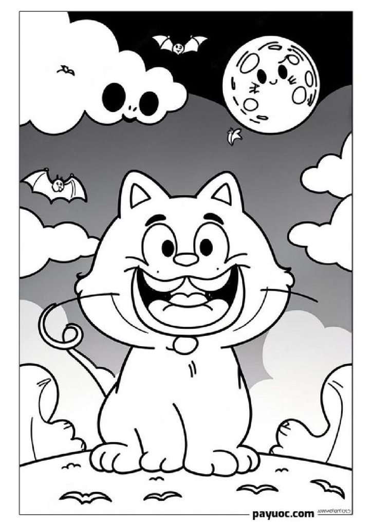 20+ Garfield Halloween Coloring Pages (FREE PDFs)
