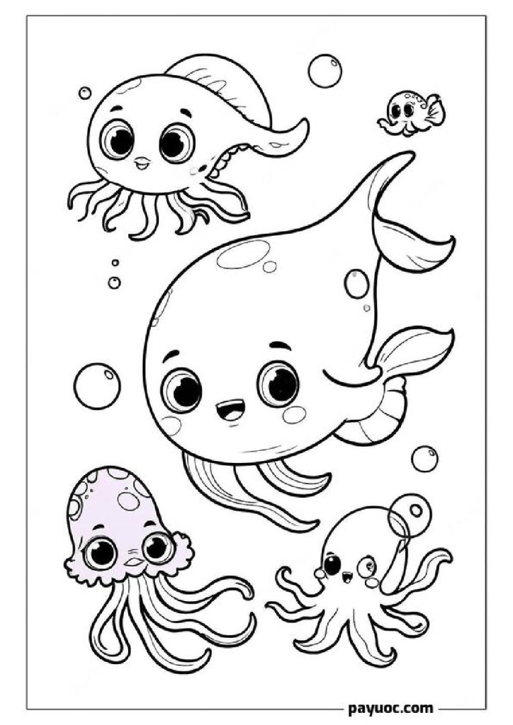 40+ Disney Bubble Guppies Coloring Pages (FREE PDFs)