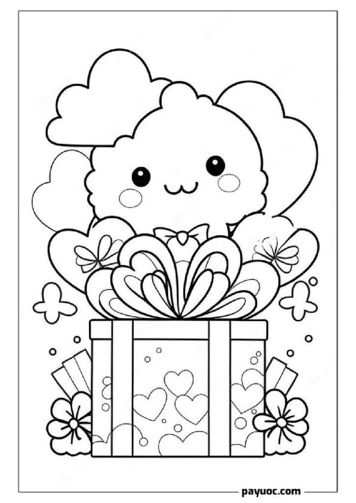 20+ Christmas Bow Coloring Pages (FREE PDFs)