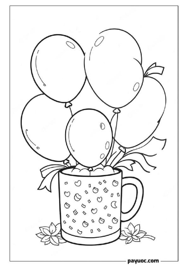 15+ Christmas Mug Coloring Pages (FREE PDFs)