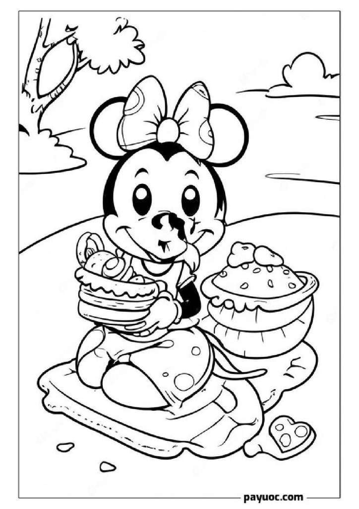 20+ Disney Beach Coloring Pages (FREE PDFs)