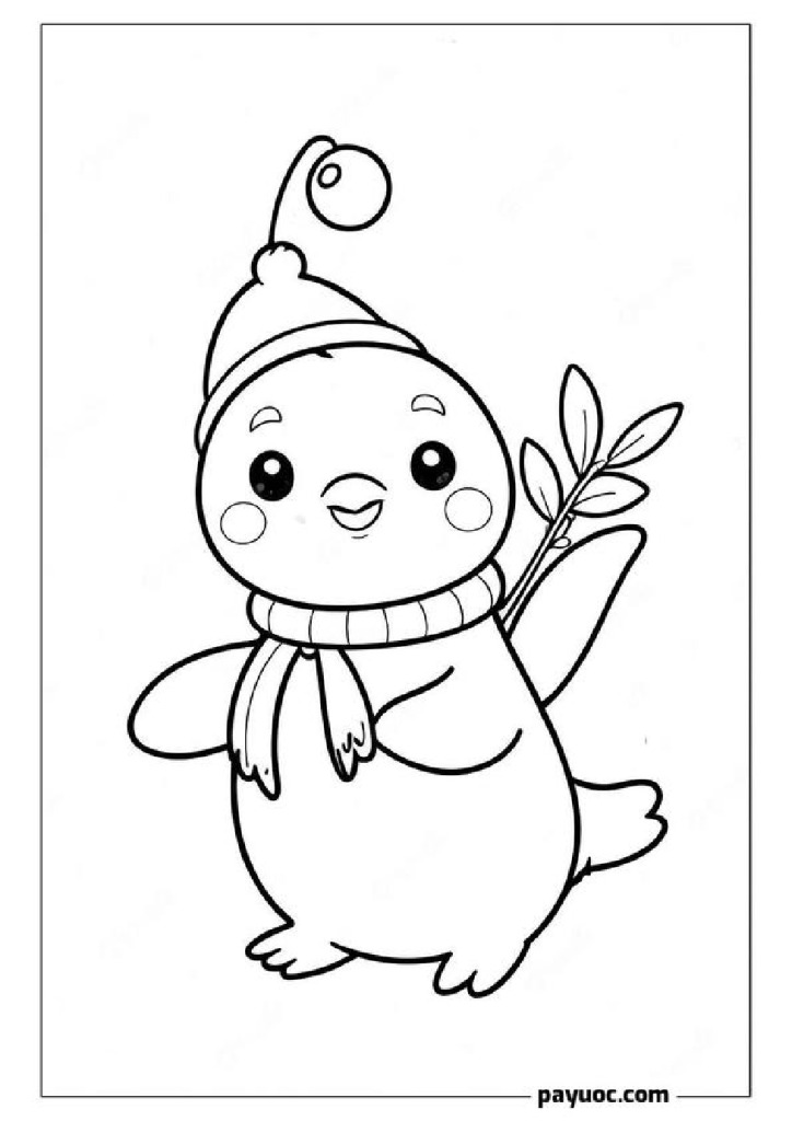 25+ Mistletoe Christmas Coloring Pages (FREE PDFs)