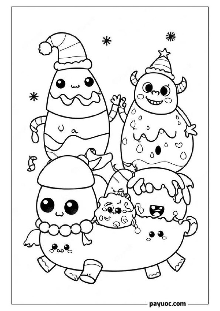 25+ Monster High Christmas Coloring Pages (FREE PDFs)
