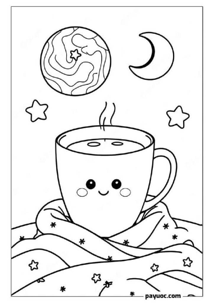 15+ Christmas Mug Coloring Pages (FREE PDFs)