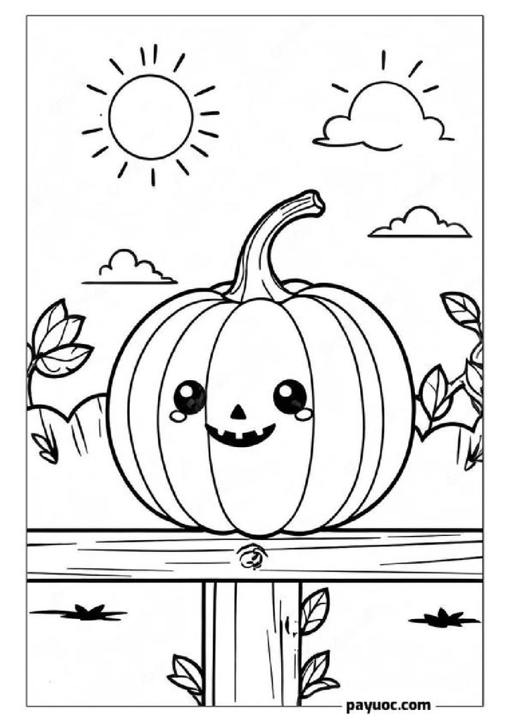 20+ Halloween Pumpkin Coloring Pages (FREE PDFs)