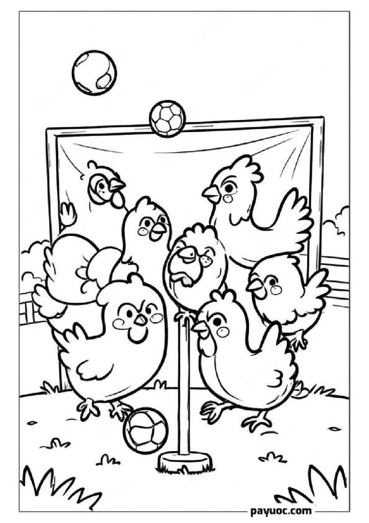 25+ Disney Chicken Squad Coloring Pages (FREE PDFs)