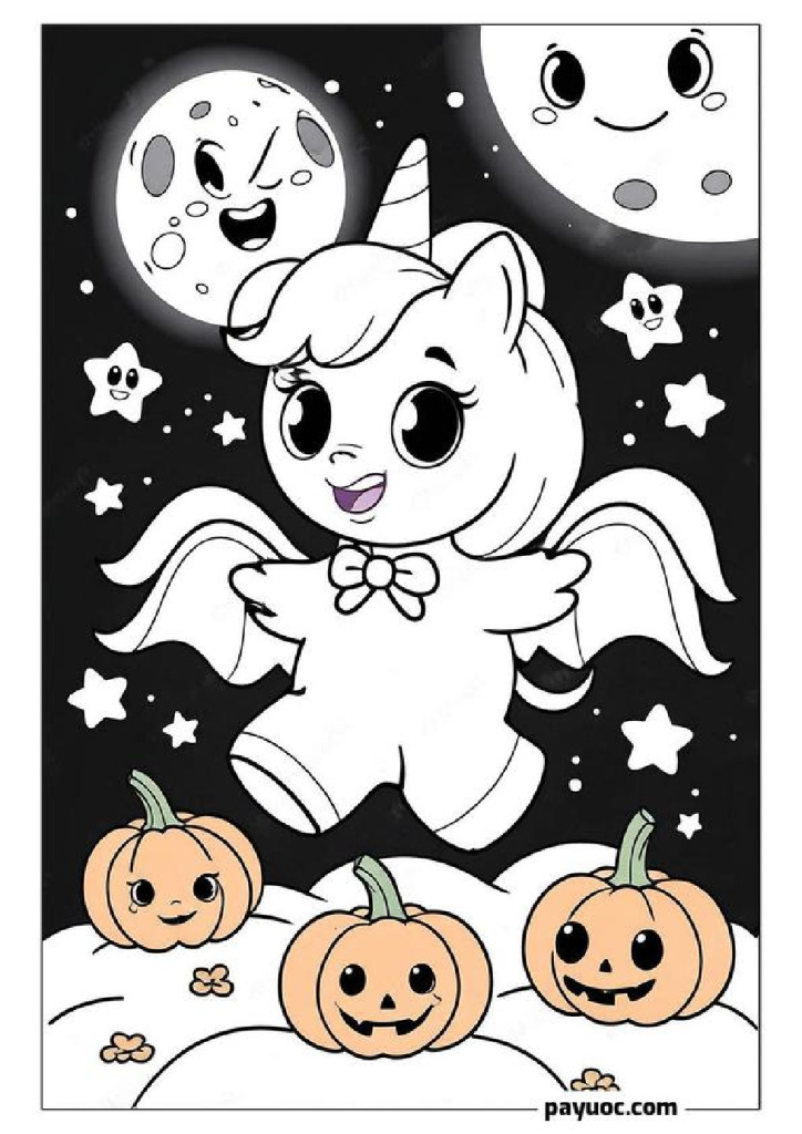 20+ My Little Pony Halloween Coloring Pages (FREE PDFs)