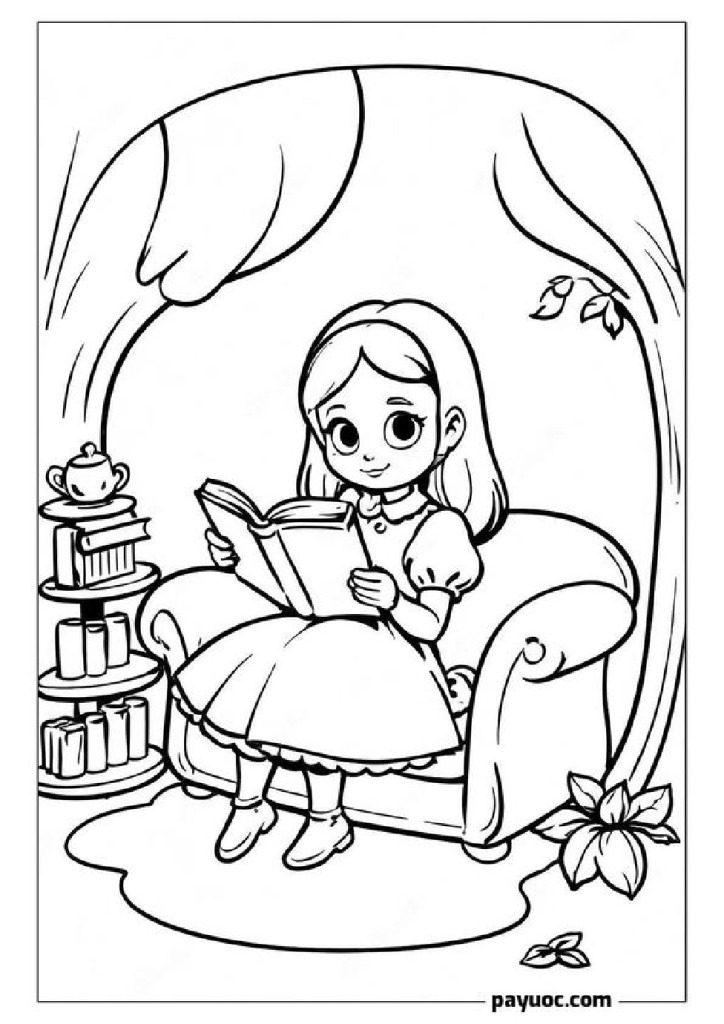 40+ Alice in Wonderland Coloring Pages (FREE PDFs)