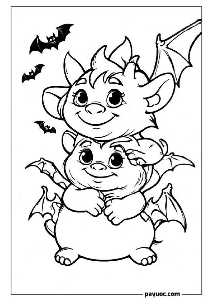 20+ Halloween Trolls Characters Coloring Pages (FREE PDFs)