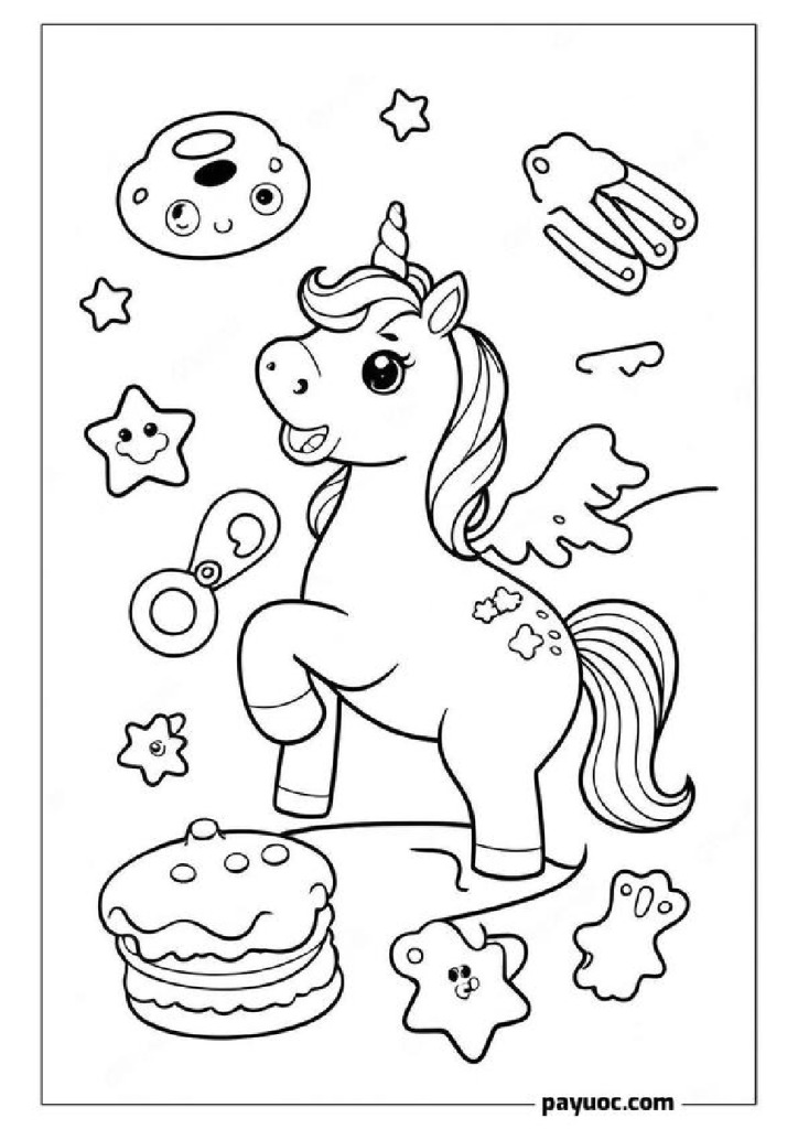 20+ Christmas Unicorn Coloring Pages (FREE PDFs)