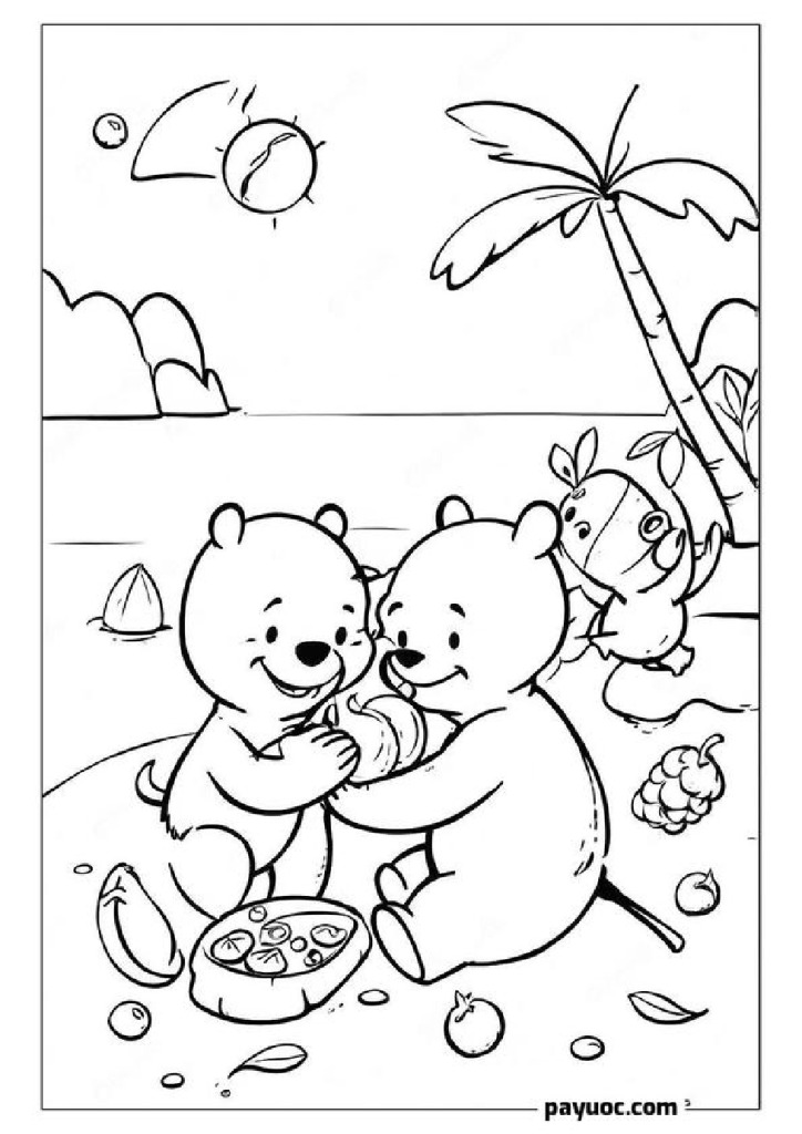 20+ Disney Beach Coloring Pages (FREE PDFs)
