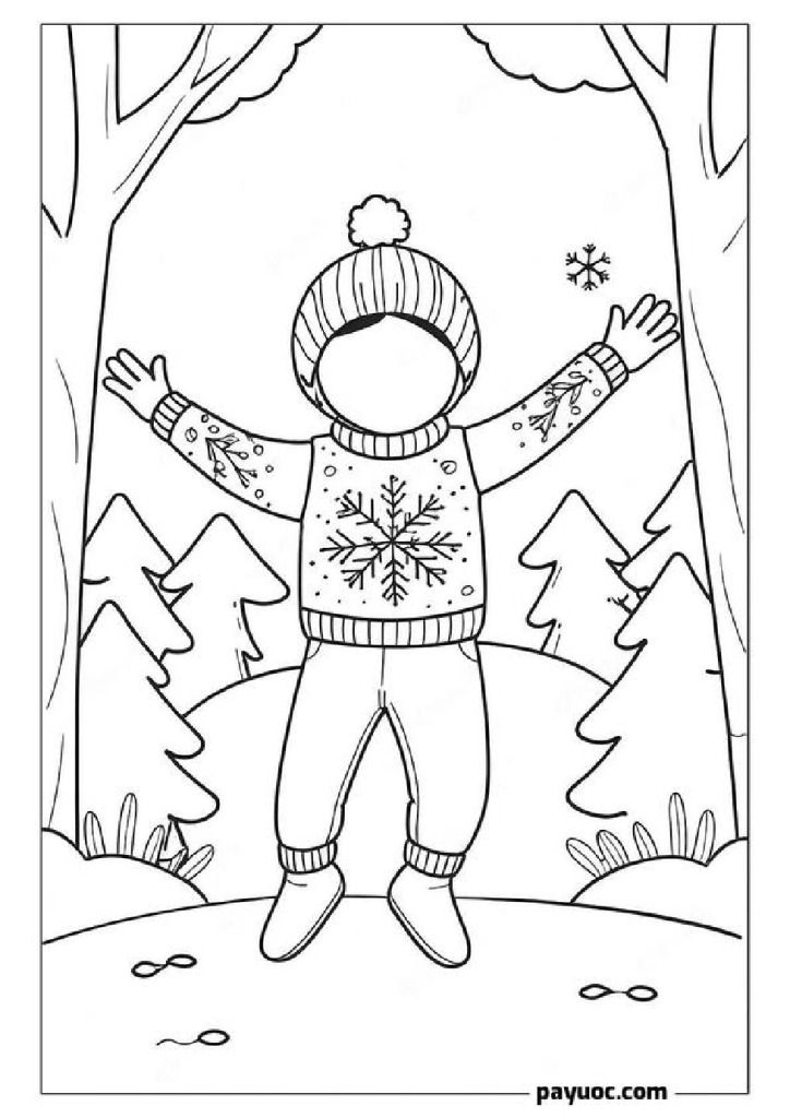 20+ Christmas Jumper Coloring Pages (FREE PDFs)