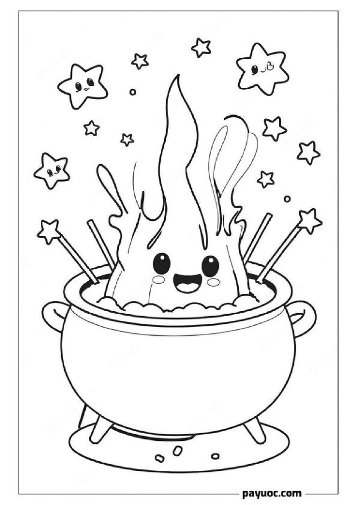 25+ Hocus Pocus Halloween Coloring Pages (FREE PDFs)