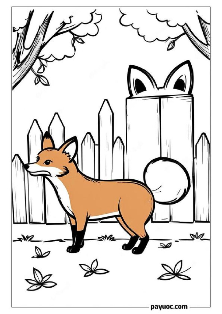 40+ Fox and the Hound Coloring Pages (FREE PDFs)