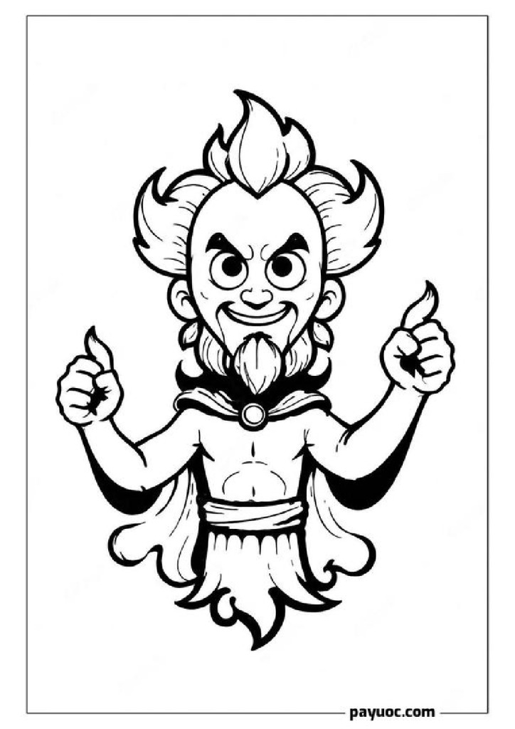 35+ Hades Coloring Pages for Kids (FREE PDFs)