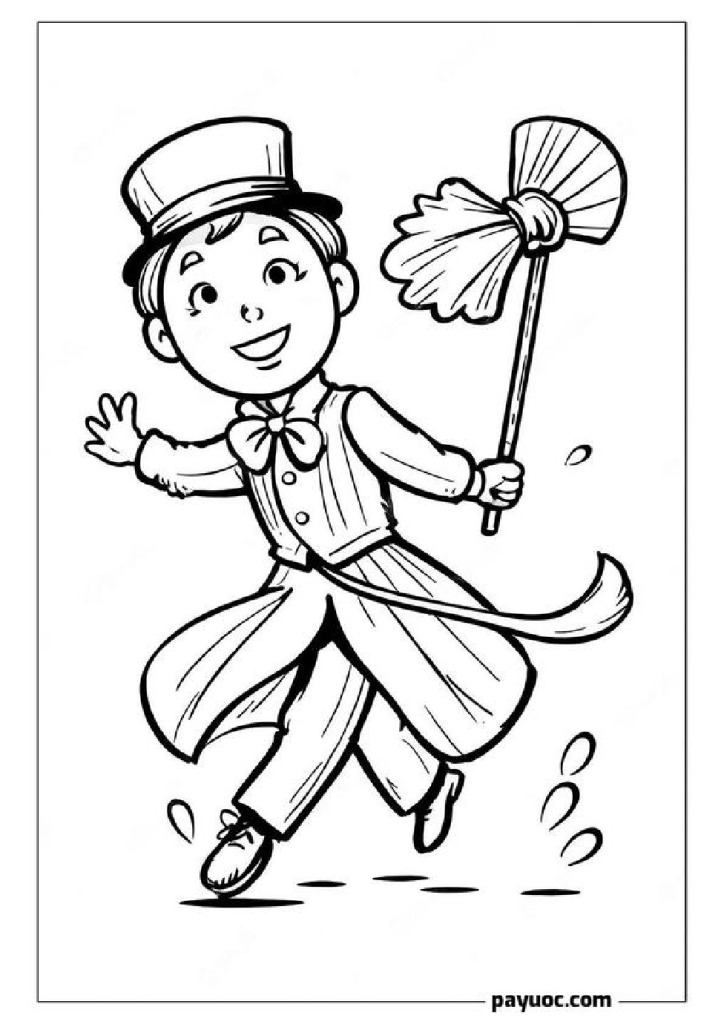 40+ Mary Poppins Disney Coloring Pages (FREE PDFs)