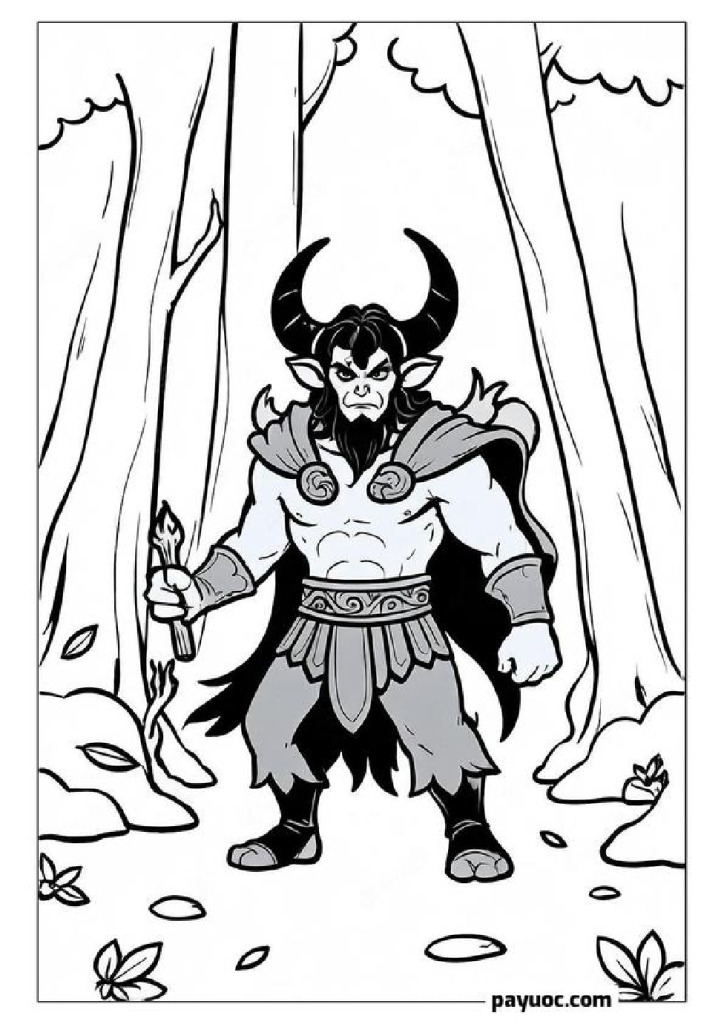 35+ Hades Coloring Pages for Kids (FREE PDFs)