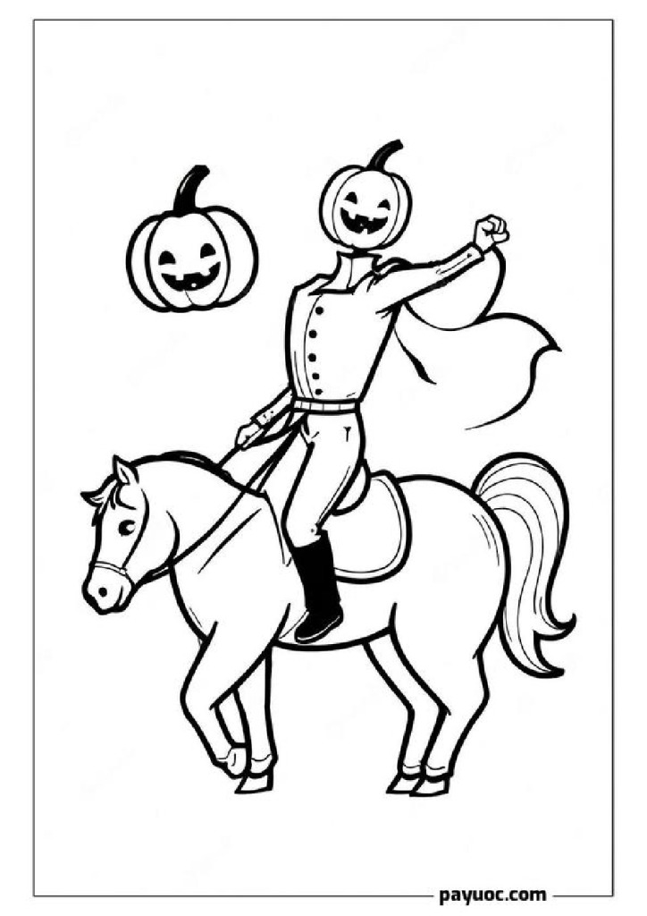 45+ Disney's Legend of Sleepy Hollow Coloring Pages (FREE PDFs)