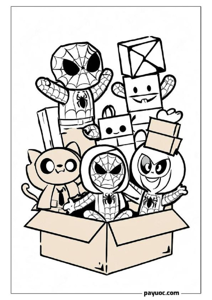 20+ Disney Junior Spidey Coloring Pages (FREE PDFs)