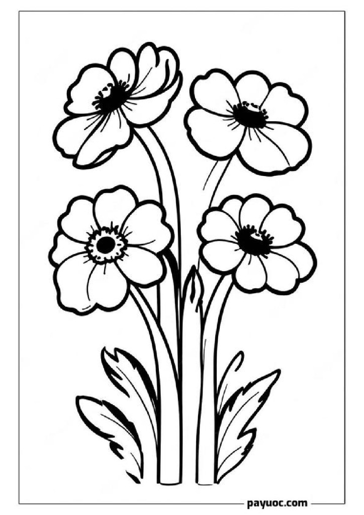 60+ Fun Anemone Coloring Pages for Kids (FREE PDFs)