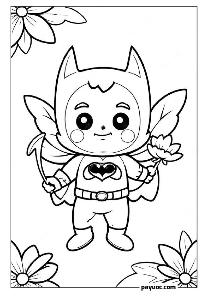 30+ Batman Valentine Coloring Pages (FREE PDFs)