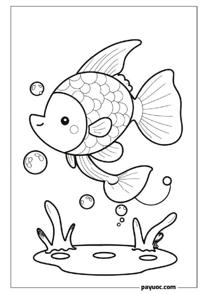 40+ Free Valentine Fish Coloring Pages (FREE PDFs)