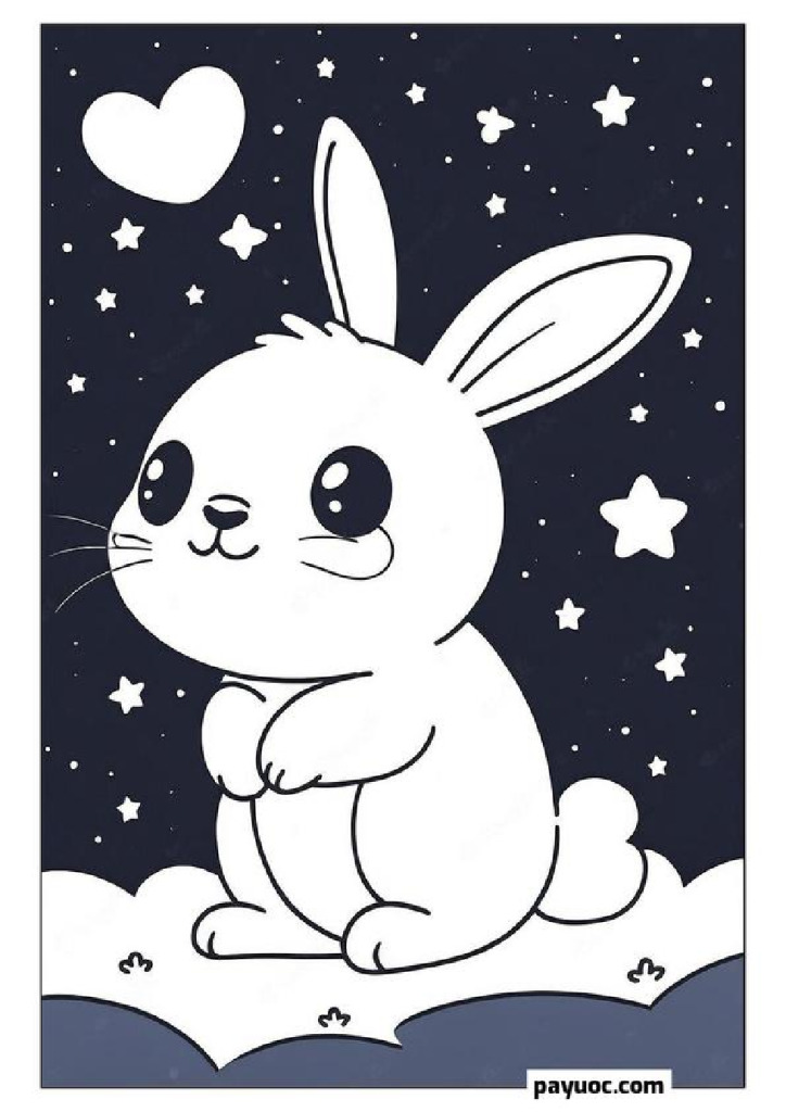 25+ Bunny Valentines Coloring Pages (FREE PDFs)