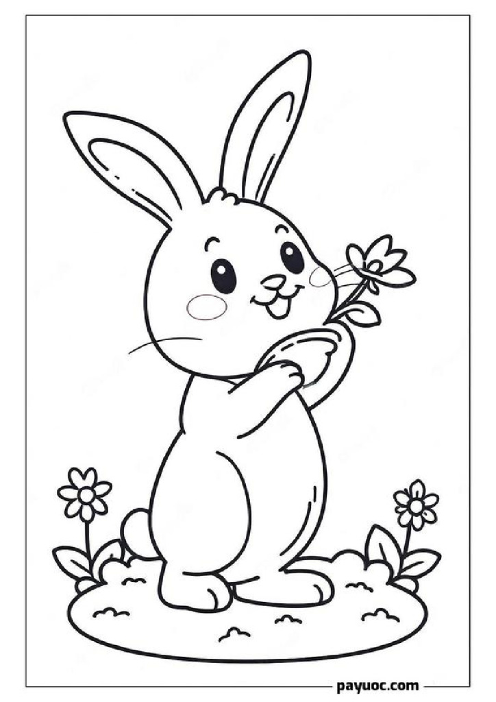 25+ Bunny Valentines Coloring Pages (FREE PDFs)