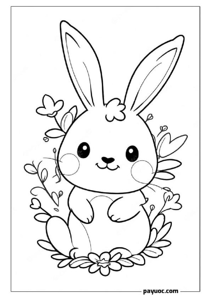 25+ Bunny Valentines Coloring Pages (FREE PDFs)