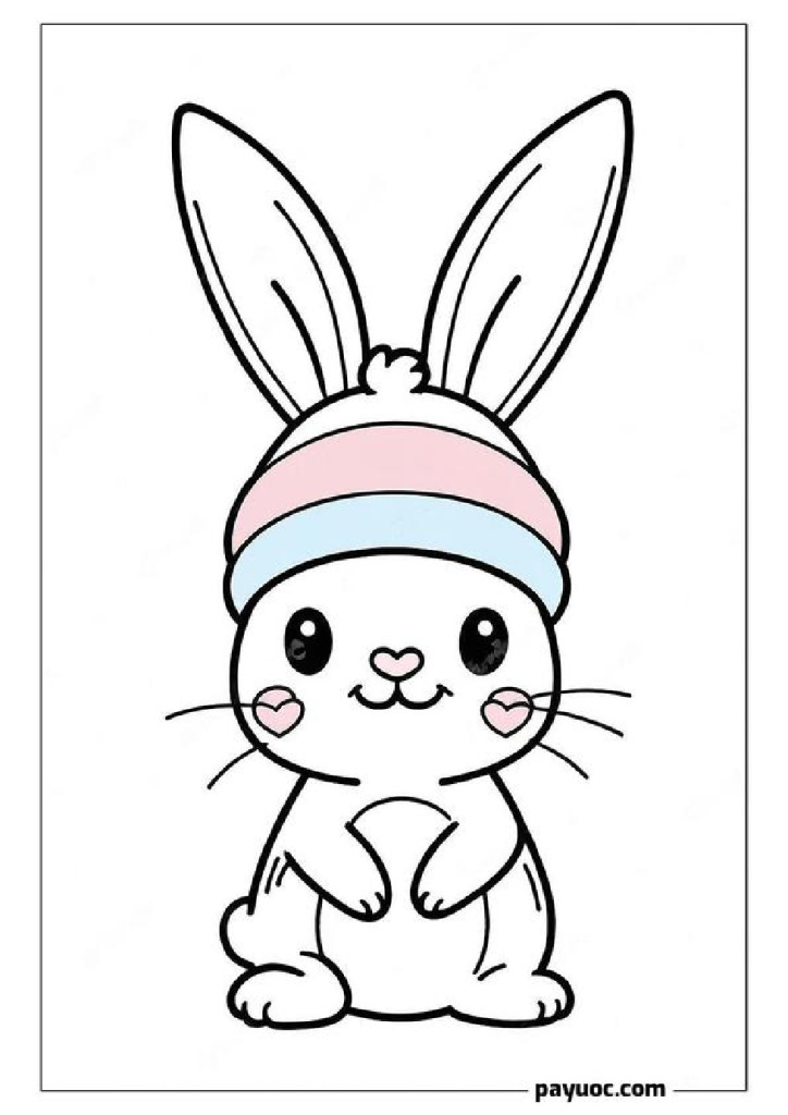 25+ Bunny Valentines Coloring Pages (FREE PDFs)