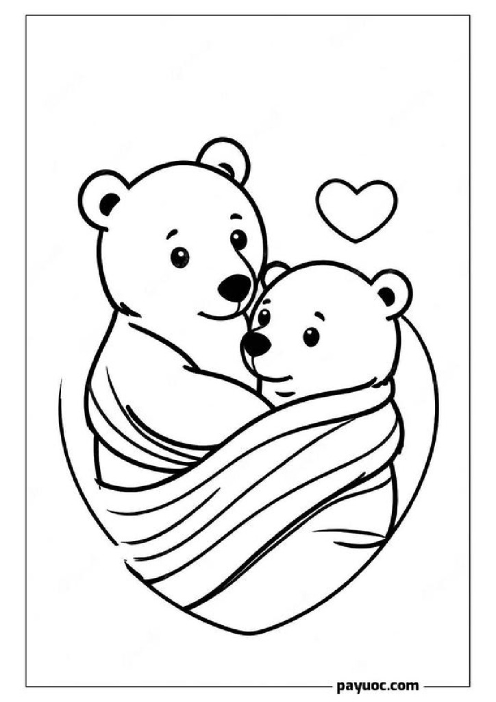 40+ Free Valentines Day Cupid Bear Coloring Pages (FREE PDFs)