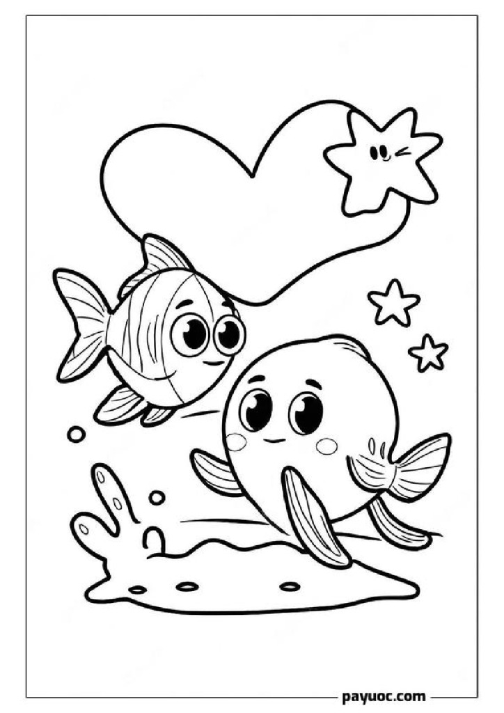 40+ Finding Dory and Nemo Valentine's Day Coloring Pages (FREE PDFs)