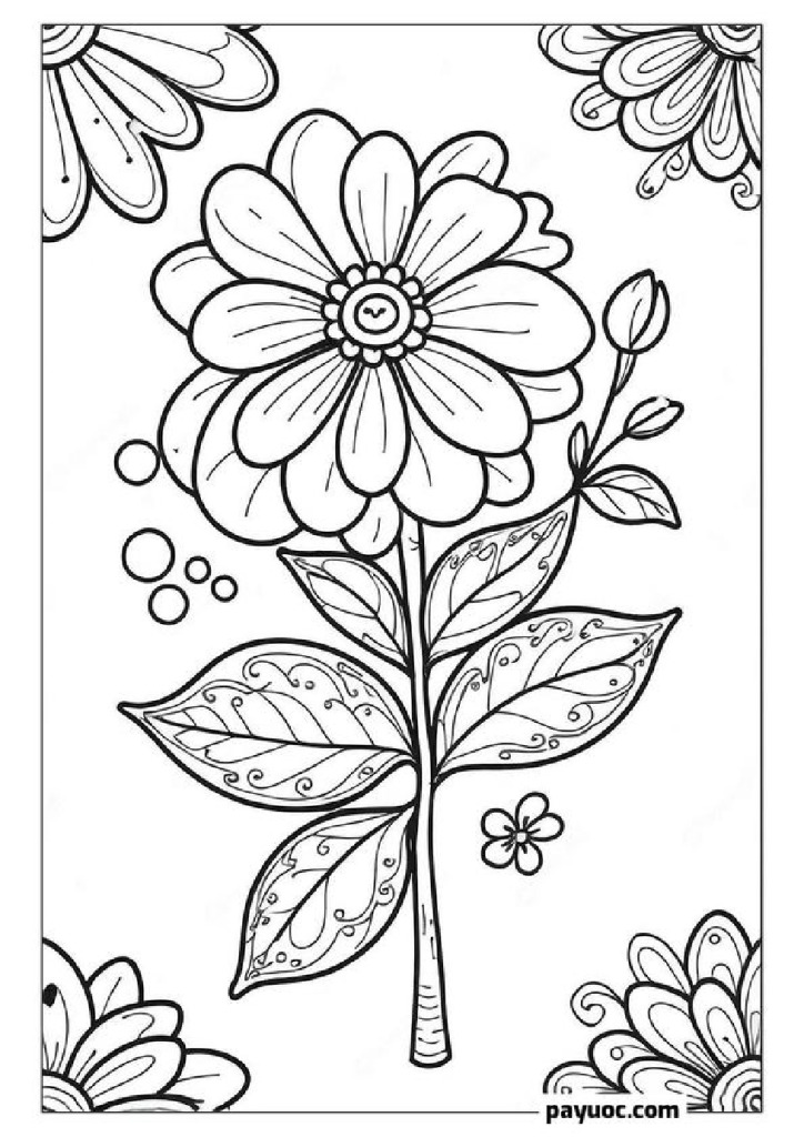 80+ Begonia Flower Coloring Pages (FREE PDFs)