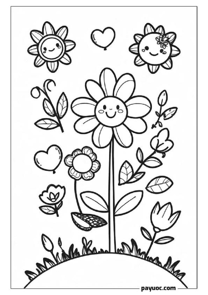 60+ Boho Flower Coloring Pages (FREE PDFs)