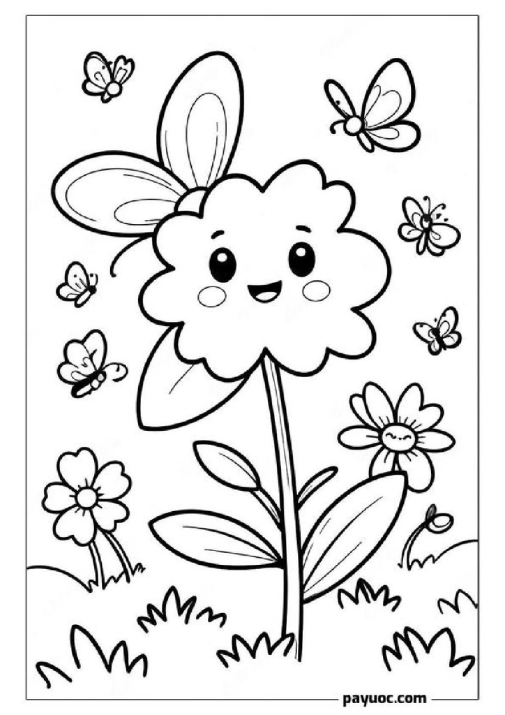 60+ Boho Flower Coloring Pages (FREE PDFs)