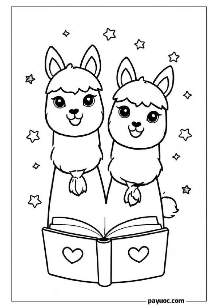 35+ Llama Valentine's Day Coloring Pages (FREE PDFs)