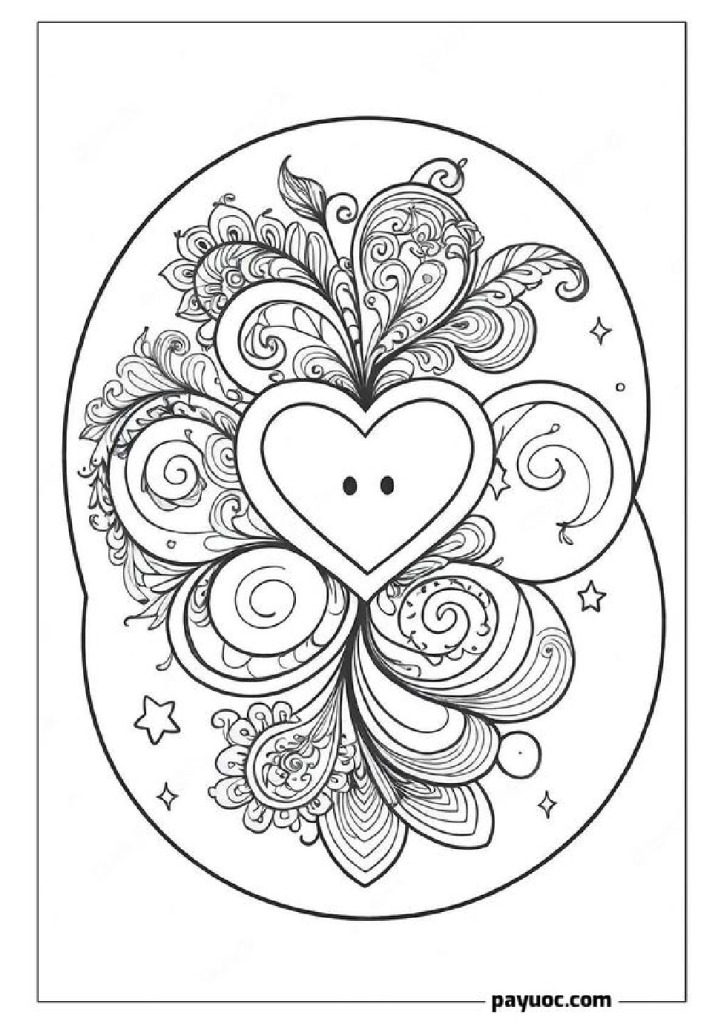 15+ Valentine's Day Mandala Coloring Pages (FREE PDFs)