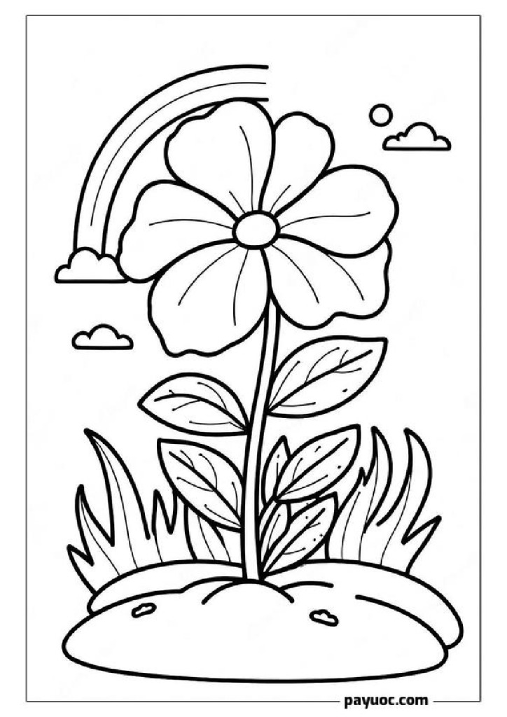 80+ Begonia Flower Coloring Pages (FREE PDFs)