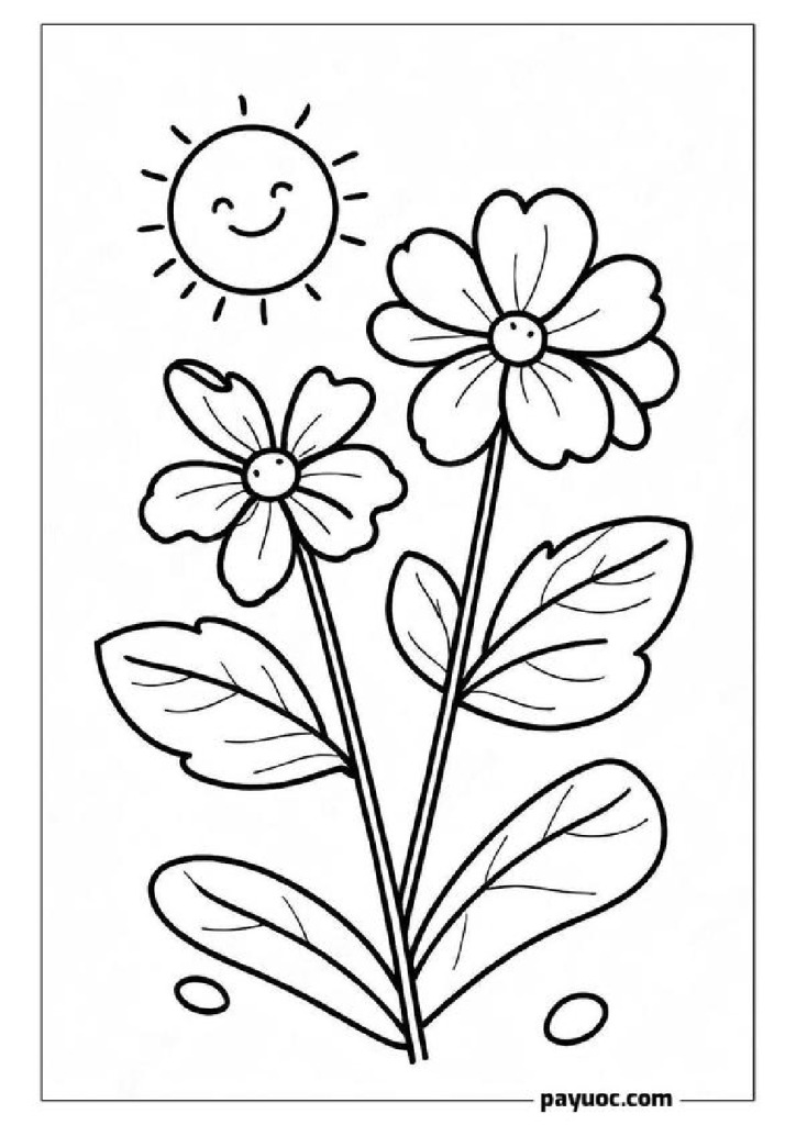 80+ Begonia Flower Coloring Pages (FREE PDFs)