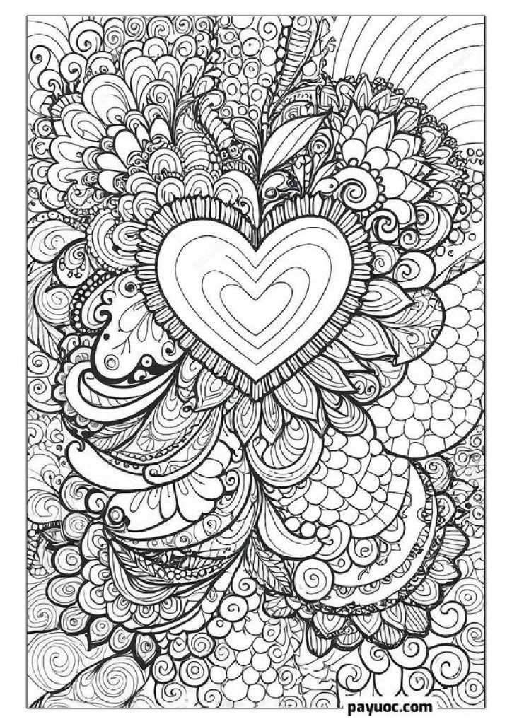 15+ Valentine's Day Mandala Coloring Pages (FREE PDFs)