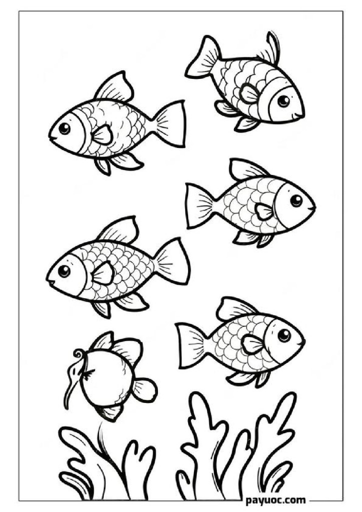 40+ Free Valentine Fish Coloring Pages (FREE PDFs)